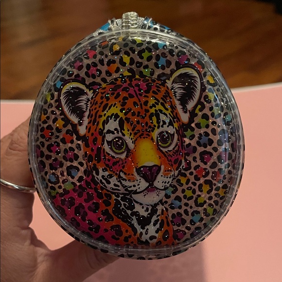 Lisa Frank | Accessories | Colorful Leopard Print Round Bag | Poshmark
